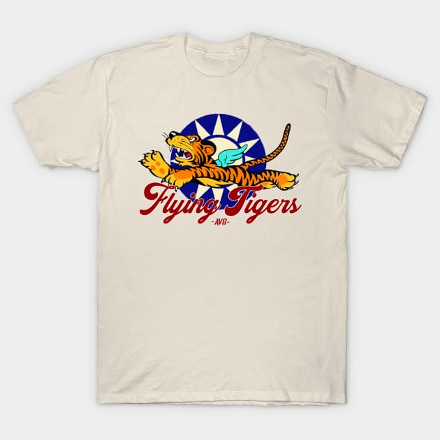 AVG Flying Tigers Logo - Flying Tigers - T-Shirt | TeePublic