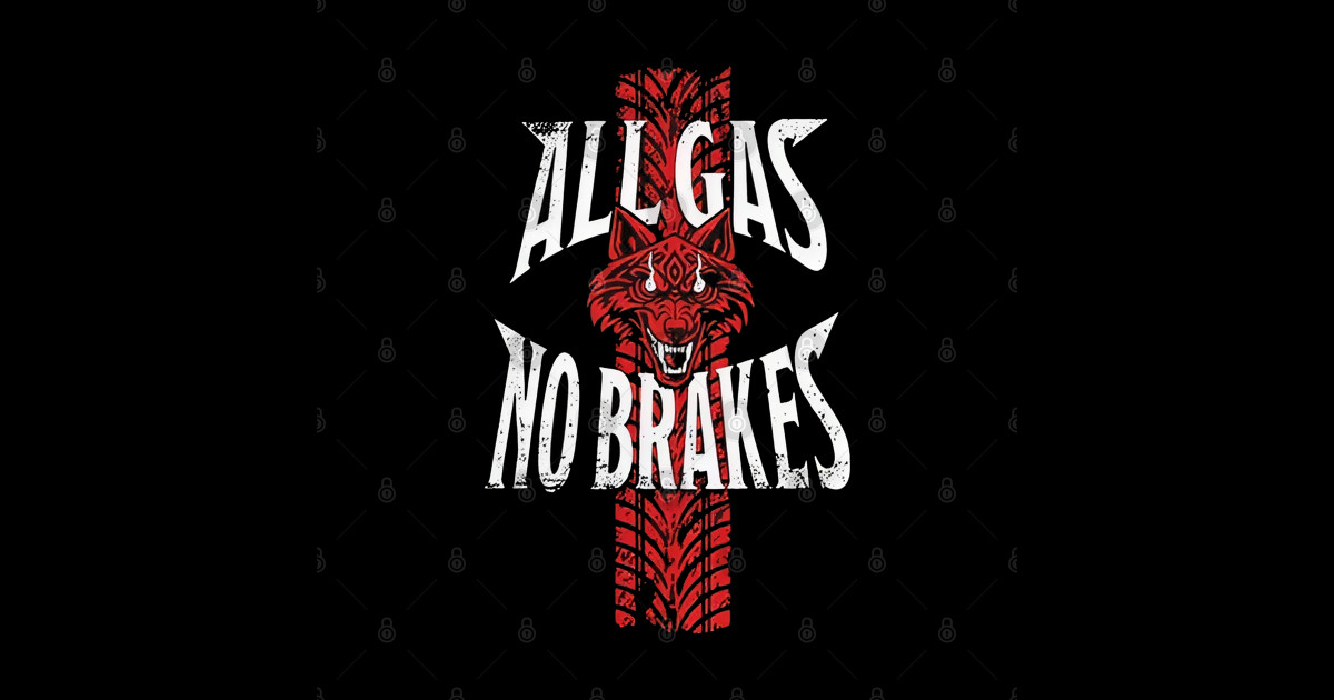 Jacob Fatu All Gas No Brakes - Jacob Fatu - Sticker | TeePublic