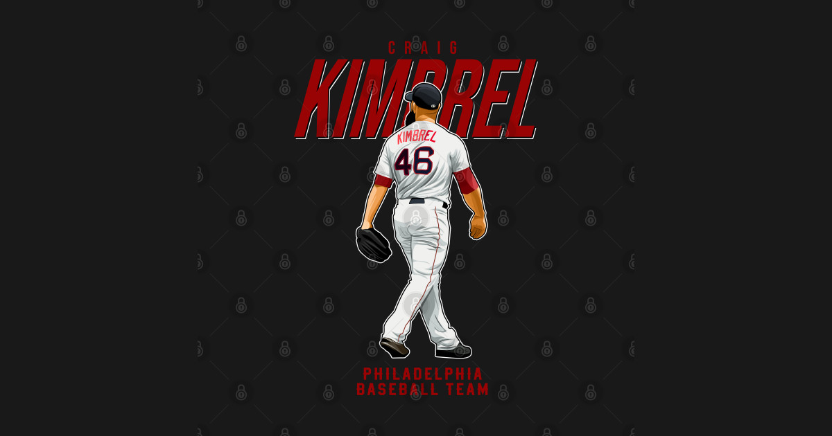 Craig Kimbrel #46 Philadelphia Baseball Team - Craig Kimbrel - T-Shirt ...