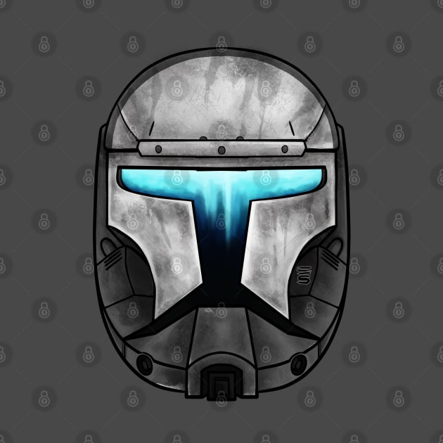 Republic Commmando Scorch Helmet - T-Shirt | TeePublic
