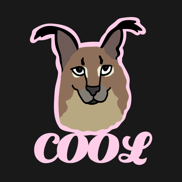 Big Floppa COOL - Big Floppa - T-Shirt | TeePublic