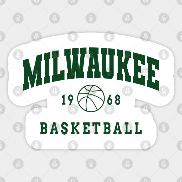 Milwaukee Bucks - Milwaukee Bucks - Sticker | TeePublic