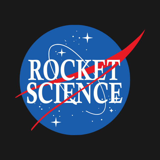 Nasa Rocket Science Logo - Nasa - Kids T-Shirt | TeePublic