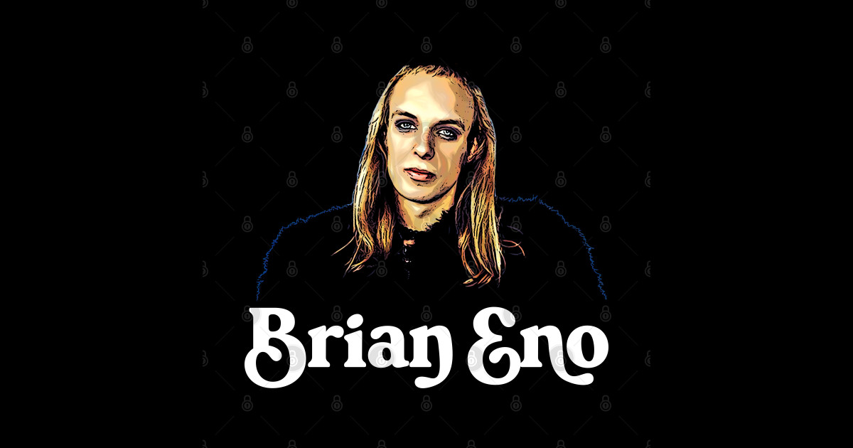 Brian Eno / Retro Design - Brian Eno - Tapestry | TeePublic