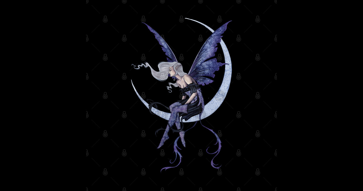 Moon Sprite - Moon Fairy - Sticker | TeePublic