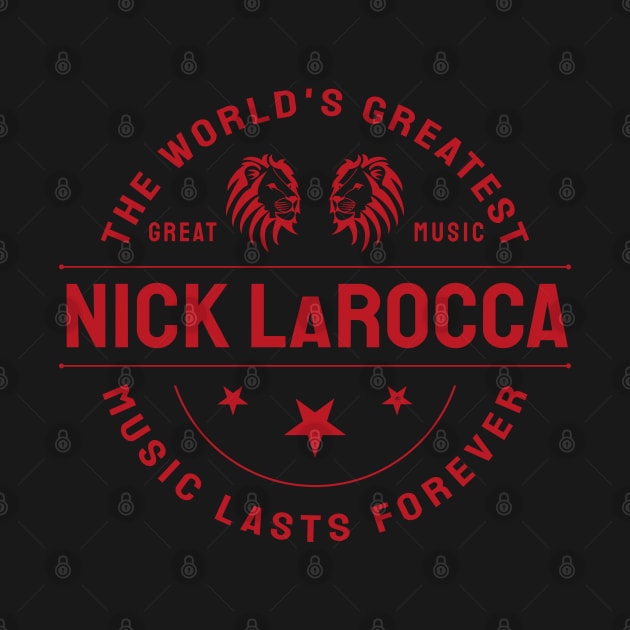 Nick LaRocca MW 7/7/26 Music D5062 - Nick Larocca - T-Shirt | TeePublic