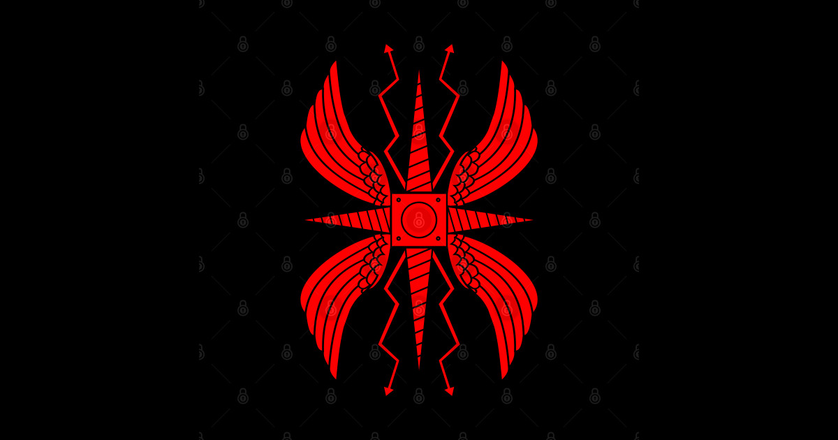 Imperial Roman Shield III. Scutum III (red) - Roman Shield - Sticker ...