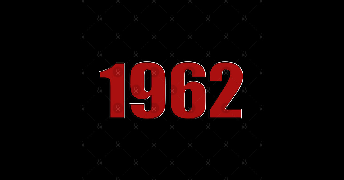 1962 // Years Vintage Retro Style - 1962 - Posters and Art Prints ...