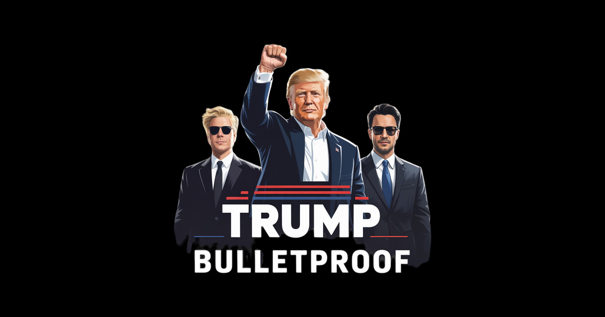 Trump Bulletproof Donald Trump Defiant 2025 MAGA - Trump Bulletproof ...
