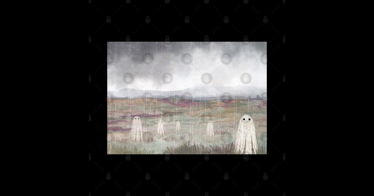 Ghosts In The Rain - Ghosts - Sticker | TeePublic