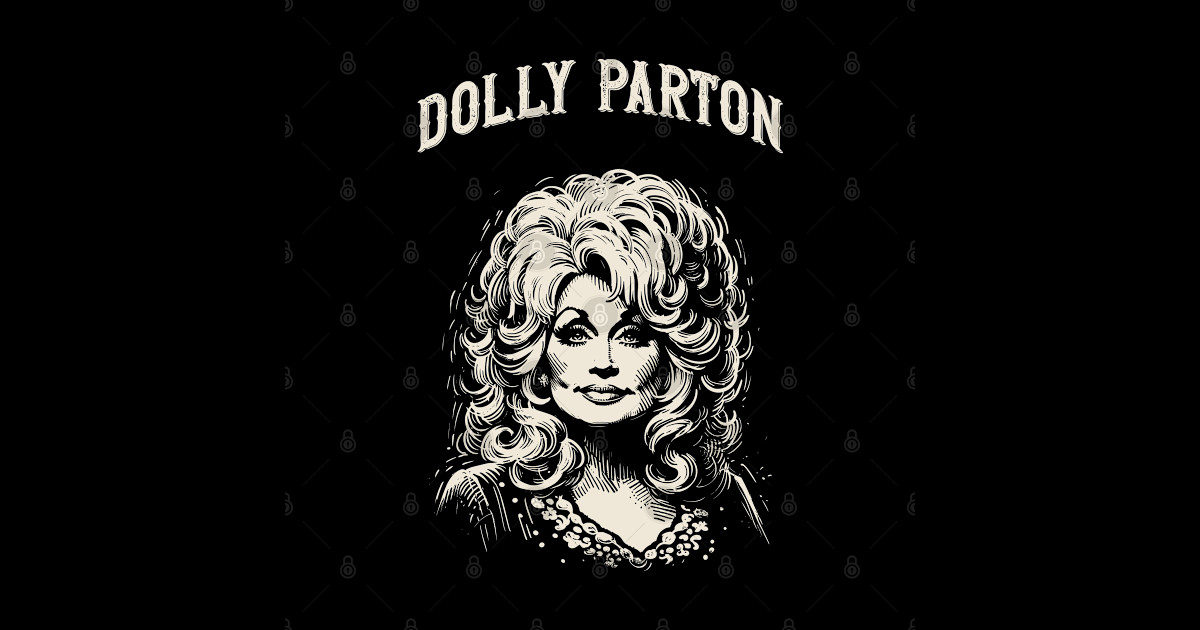 Dolly Parton - Dolly Parton - Sticker | TeePublic