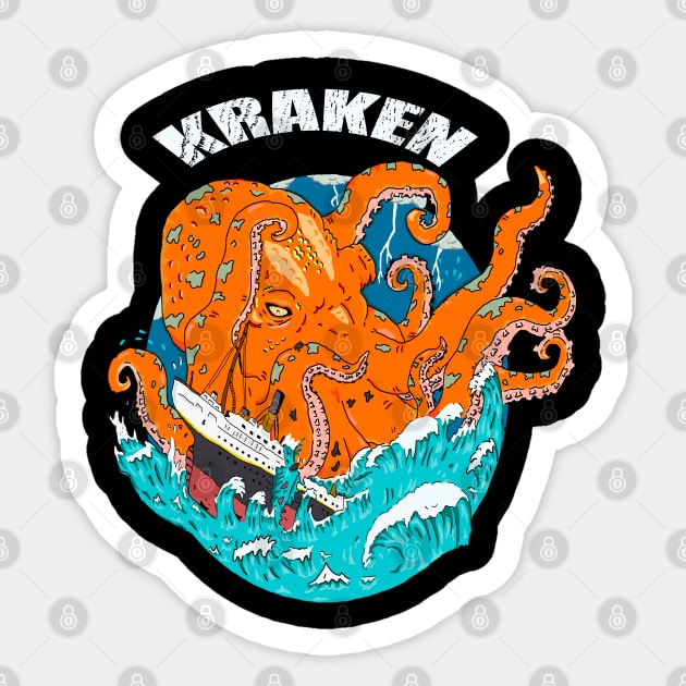 kraken attack art