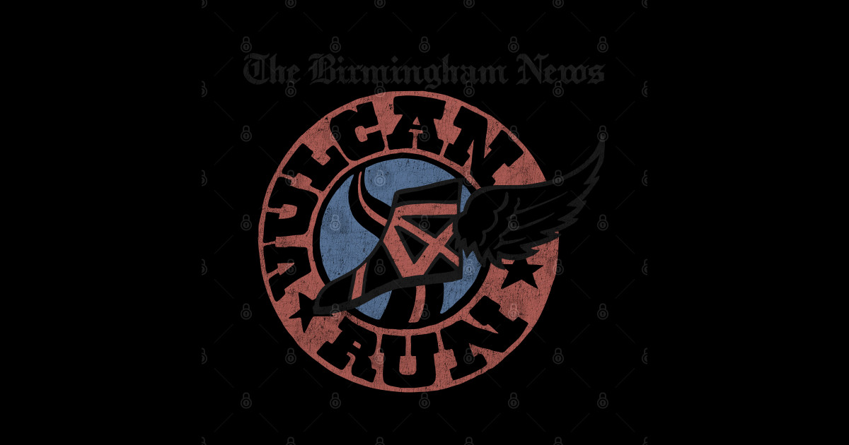 Vulcan Run - Birmingham Alabama - Sticker | TeePublic