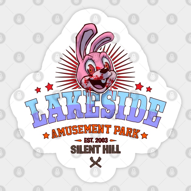 robbie the rabbit - Silent Hill - Sticker | TeePublic