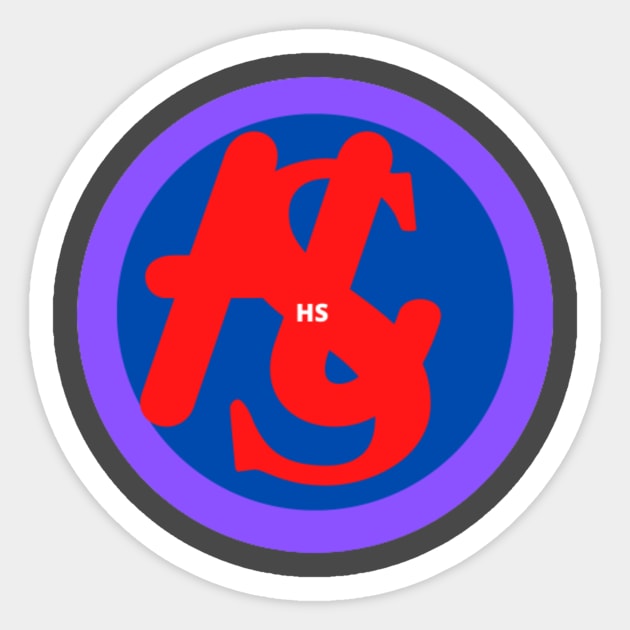 HS logo - Designs - Sticker | TeePublic