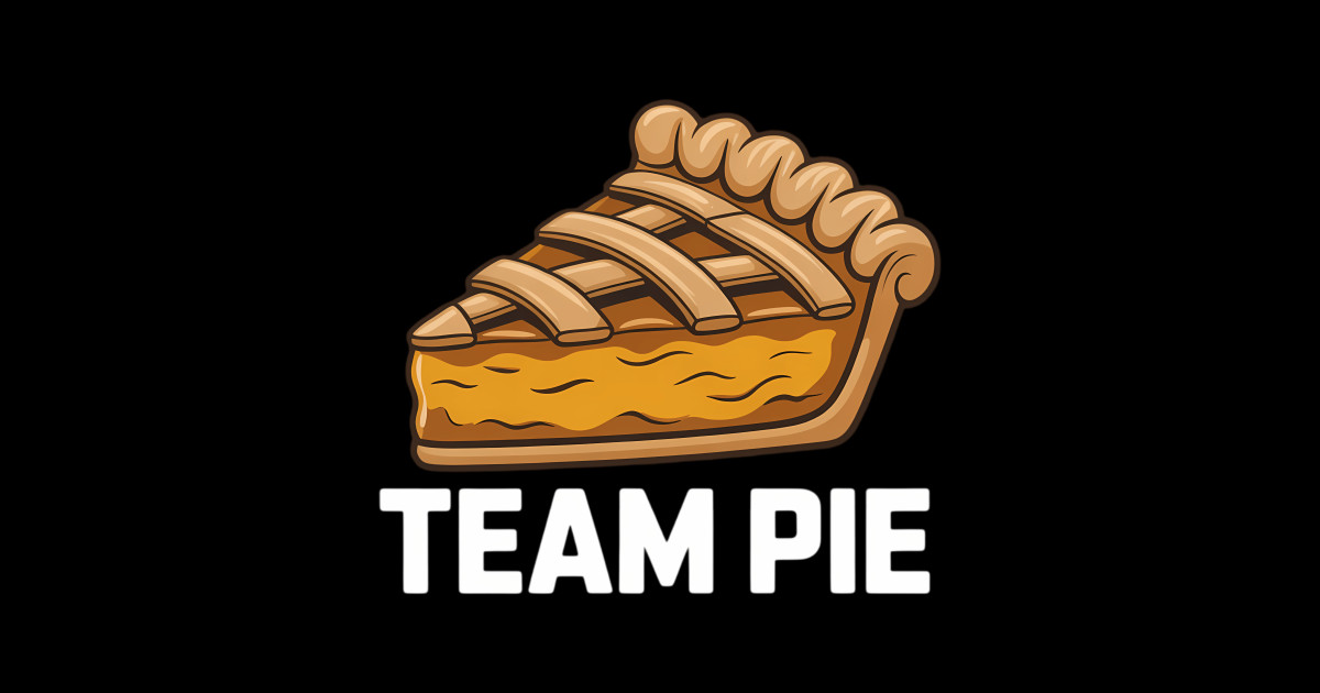 Pumpkin Pie Thanksgiving Team Pie Thanksgiving - Thanksgiving - Sticker ...