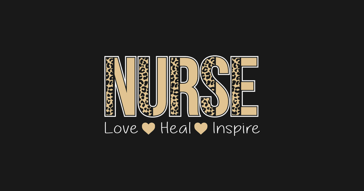 Nurse Leopard Print - Nurse - T-Shirt | TeePublic
