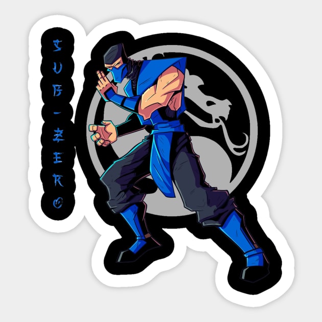 sub zero - Sub Zero - Sticker | TeePublic