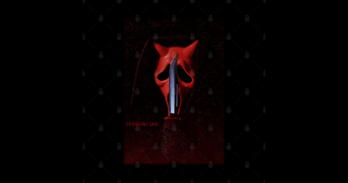 Devil GhostFace - Ghostface - Sticker | TeePublic