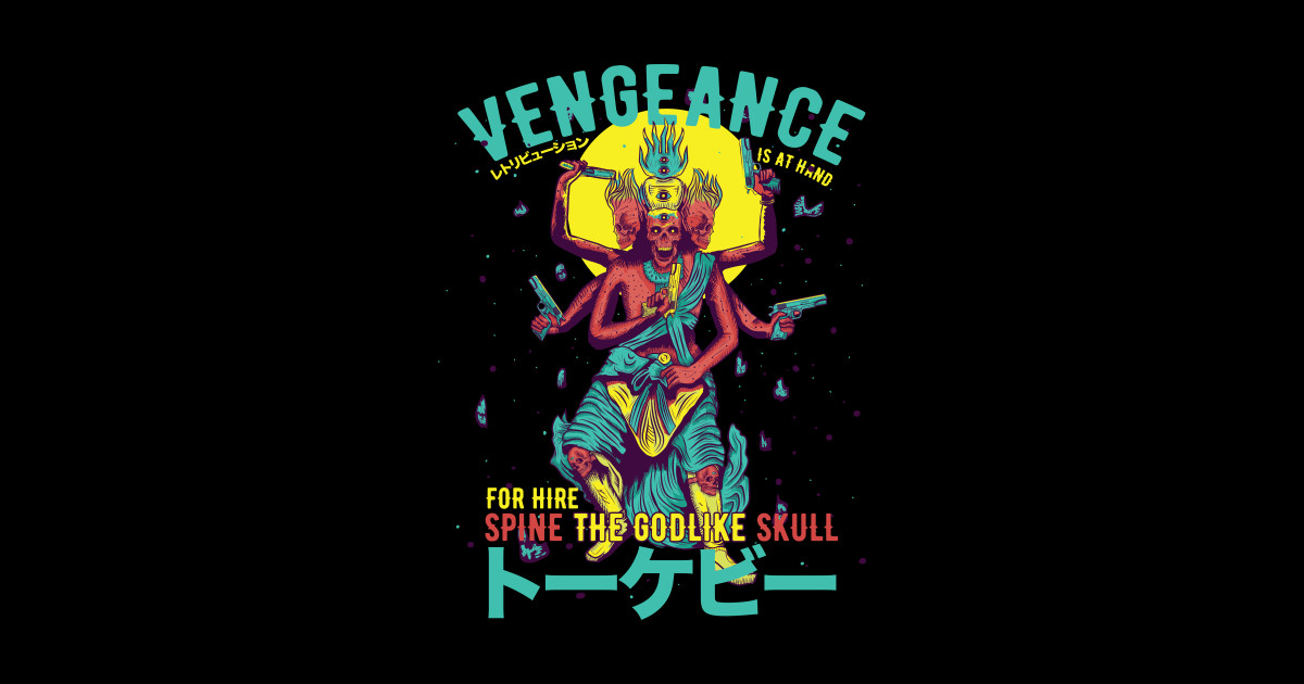 Tokebi God skull - God - Sticker | TeePublic