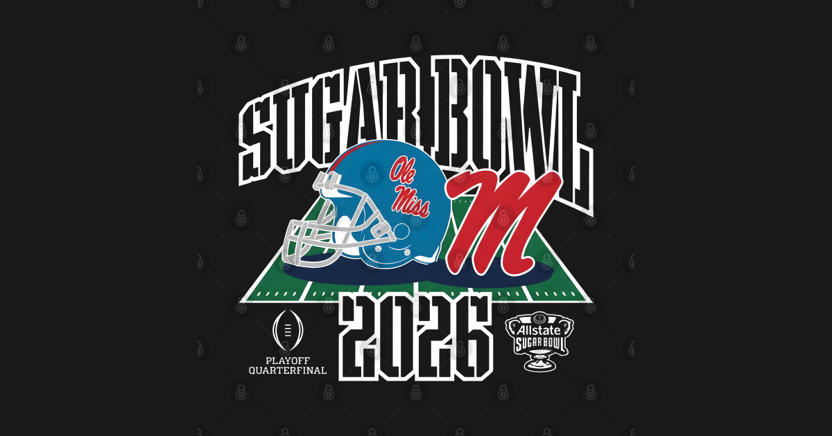 CFP Quarterfinal mississippi ole miss rebels sugar bowl 2026 ...