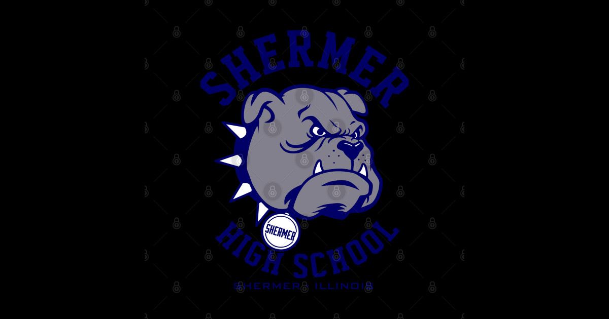 Shermer High School - Movies - Sticker | TeePublic
