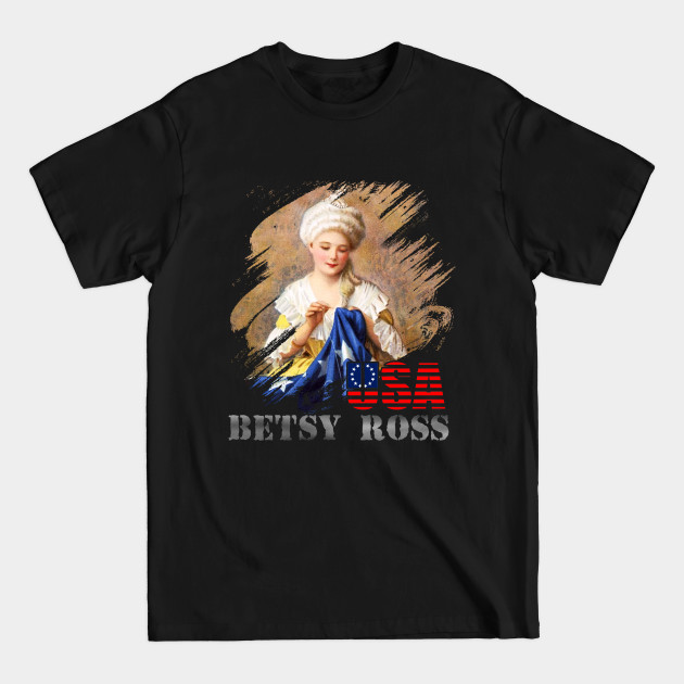 Betsy Ross 1776 Flag American Flag Tshirt Retro Vintage Highland Armory ...