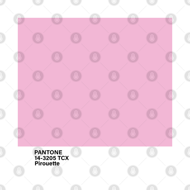 pantone 14-3205 TCX Pirouette - Pantone 14 3205 Tcx Pirouette - T-Shirt ...