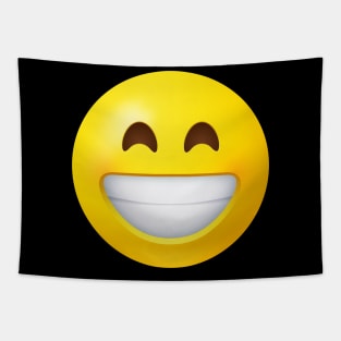 Face Emoji Wrinkled Cute Smile Face Emo Tapestries for Sale | TeePublic