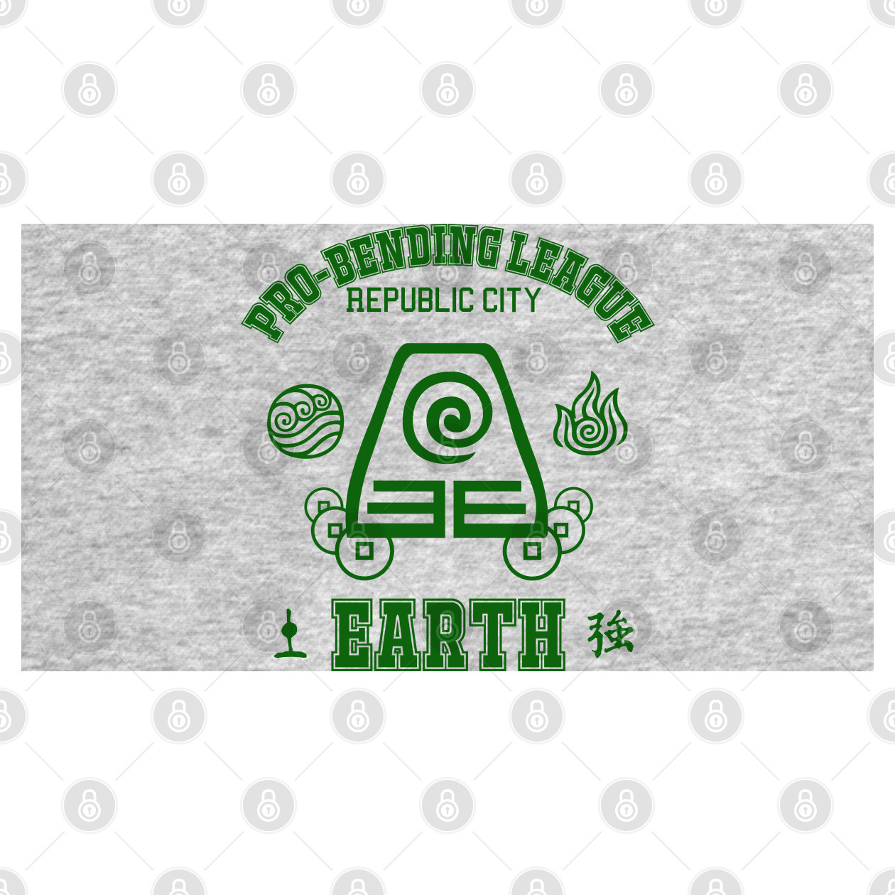 Pro-Earthbender - The Legend Of Korra - T-Shirt | TeePublic