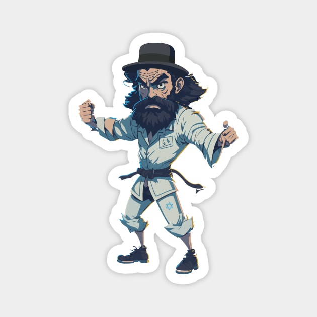 Jew Jitsu - Hilarious Jiu Jitsu Pun Martial Arts - Jewish - Magnet ...