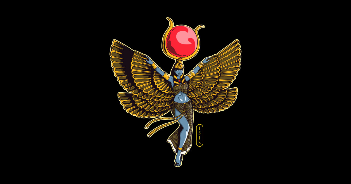 Isis - Goddess - Sticker | TeePublic