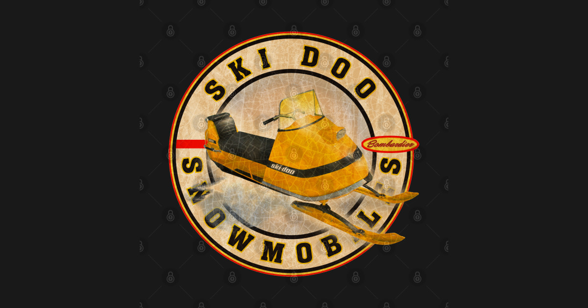 Ski Doo vintage Snowmobiles - Ski Doo - Sticker | TeePublic