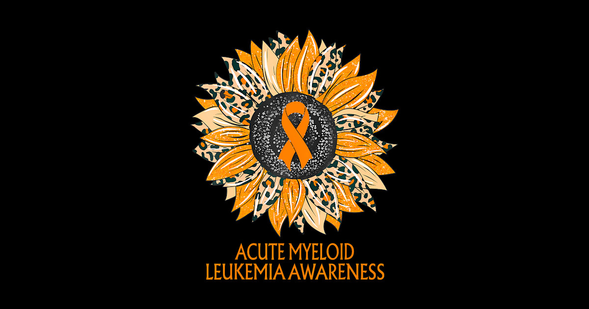 Leopard Acute Myeloid Leukemia Awareness - Leukemia Awareness - Sticker ...