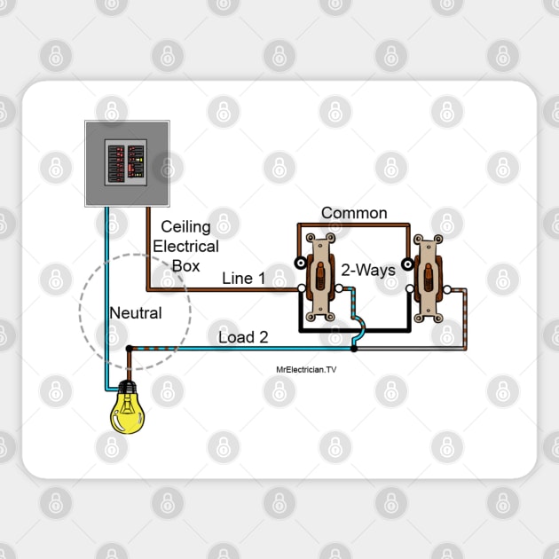UK Two-Way Switch Wiring Diagram - Two Way Switch Wiring Diagram ...