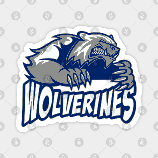 Wolverines Sports Logo - Wolverines - Magnet | TeePublic
