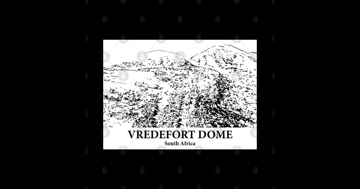 Vredefort Dome - South Africa - Vredefort Dome - Sticker | TeePublic