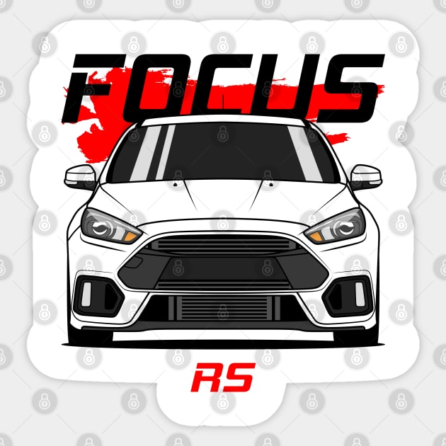 Ford Focus RS MK3 - Focus Rs - Sticker | TeePublic