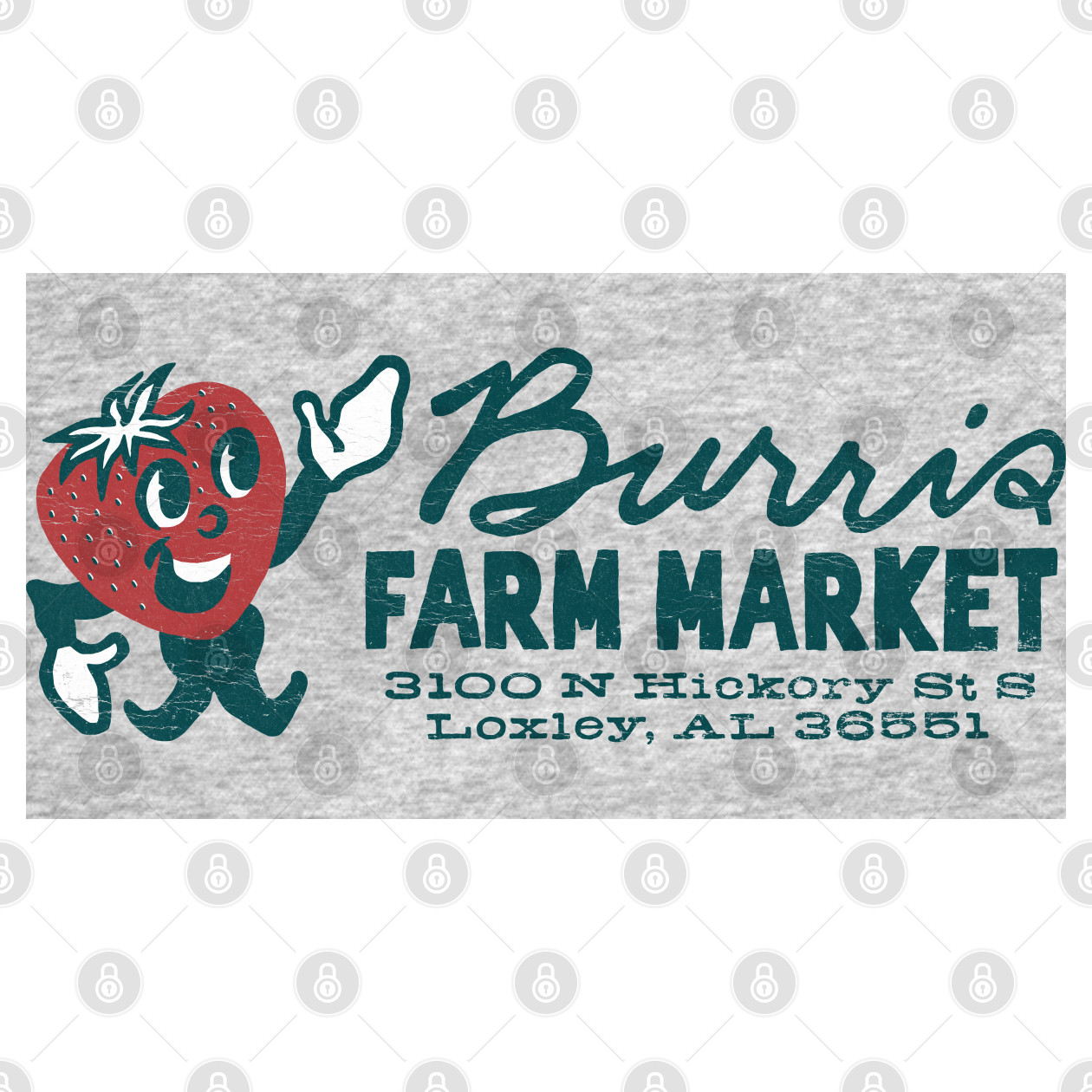 Burris Farm Market - Loxley Alabama - T-Shirt | TeePublic