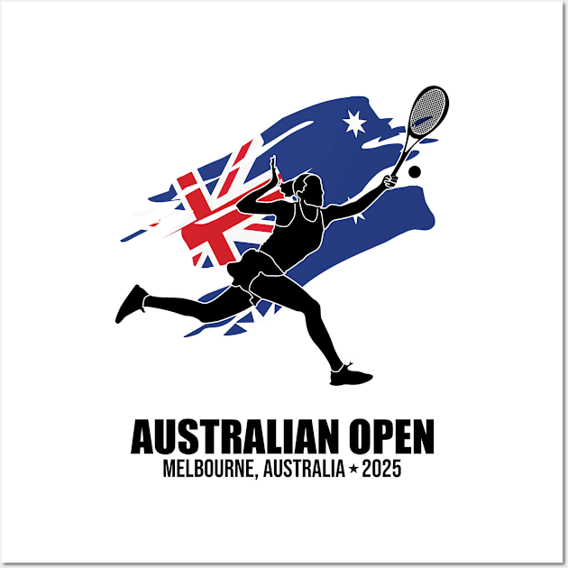 Australian Open 2025 - Australian Open - Posters and Art Prints | TeePublic