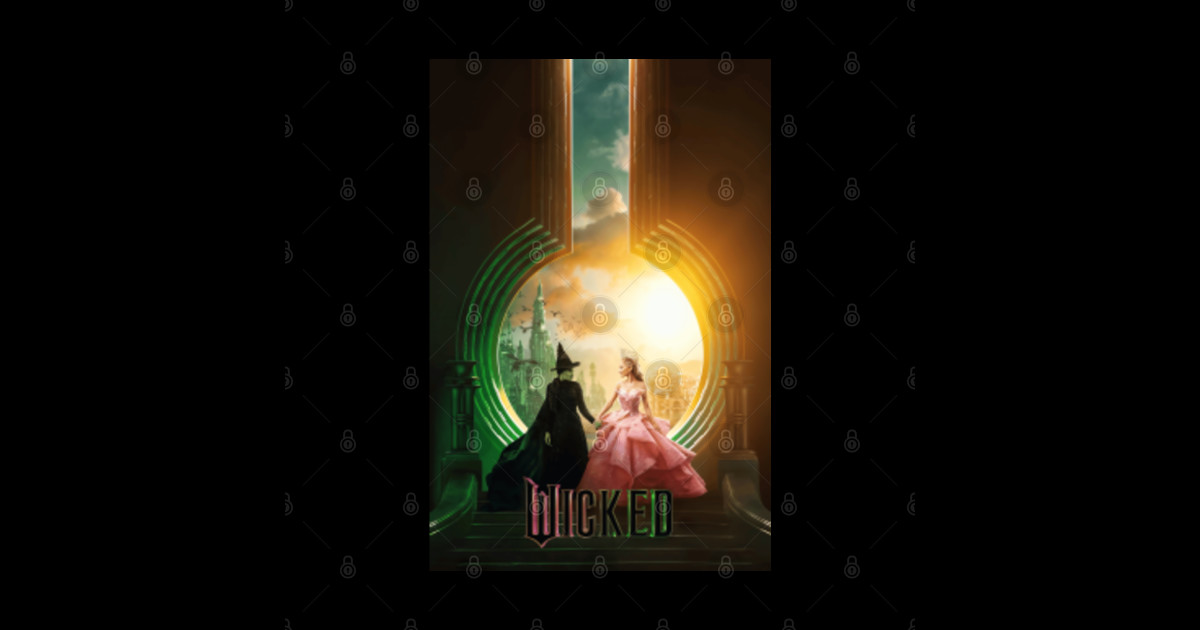Wicked Glinda Tonal and Elphaba - Wicked - Magnet | TeePublic