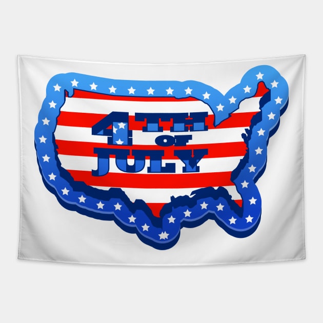 🔥 🇺🇸 4th of July Map 🇺🇸 🔥 - Beautiful Authentic And Cool Design ...