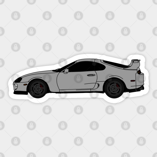 Toyota Supra MK4 - Supra - Sticker | TeePublic