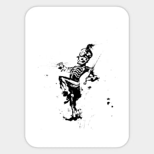 black parade skeleton