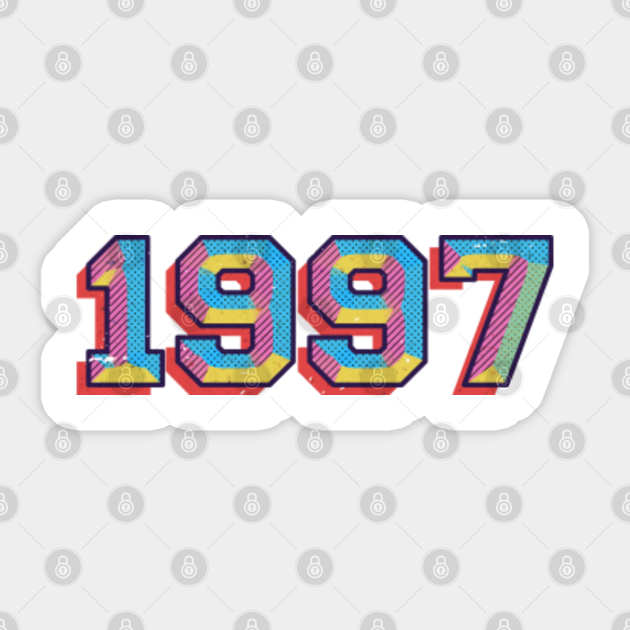 1997 - 1997 - Sticker | TeePublic