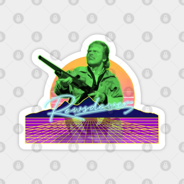 Final Sacrifice Zapp Rowsdower - Rowsdower - Magnet | TeePublic