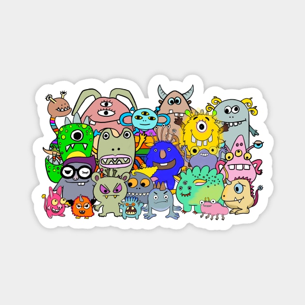 Monster Ranger Team - Monster Hunter - Magnet | TeePublic