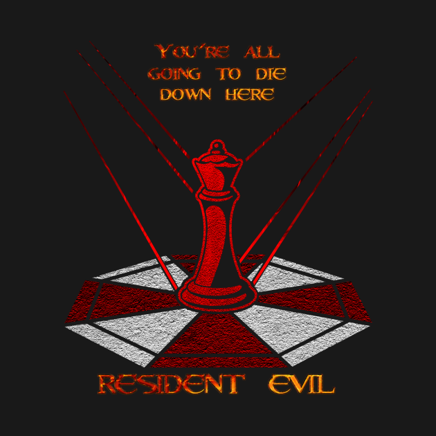 red queen resident evil - Red Queen Resident Evil - T-Shirt | TeePublic