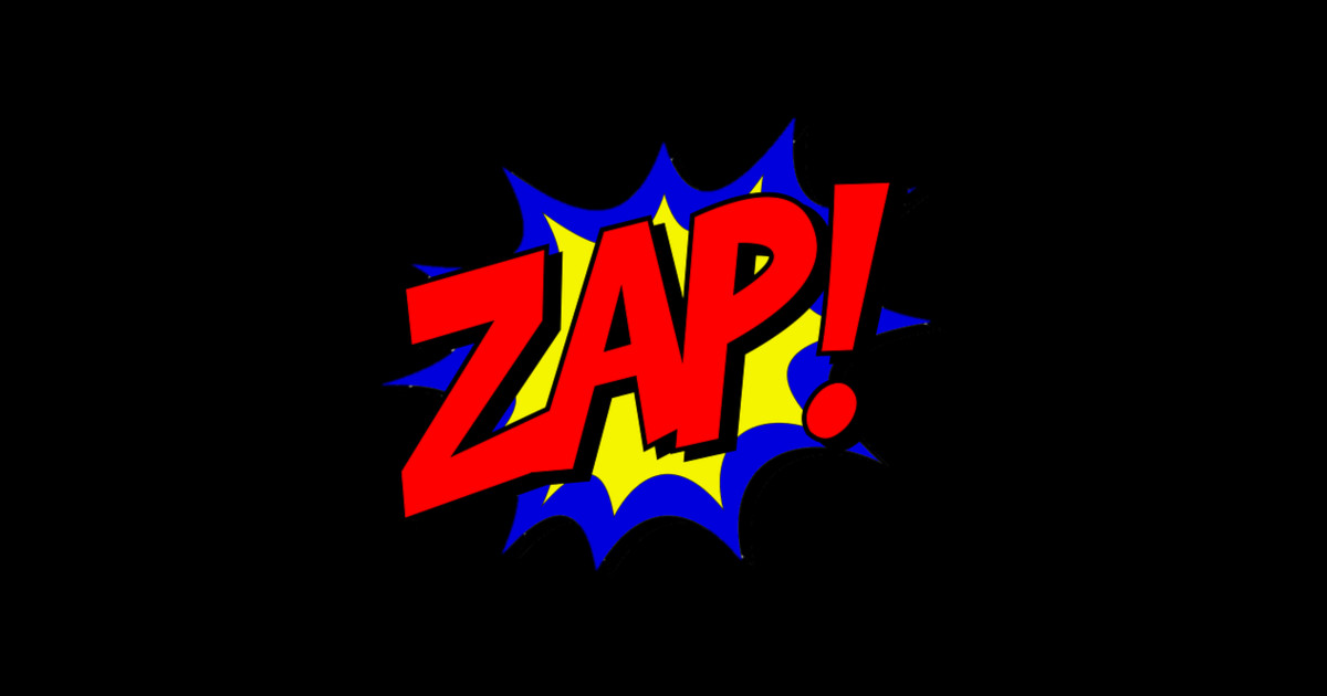 ZAP comic book - Comic Books - Sticker | TeePublic
