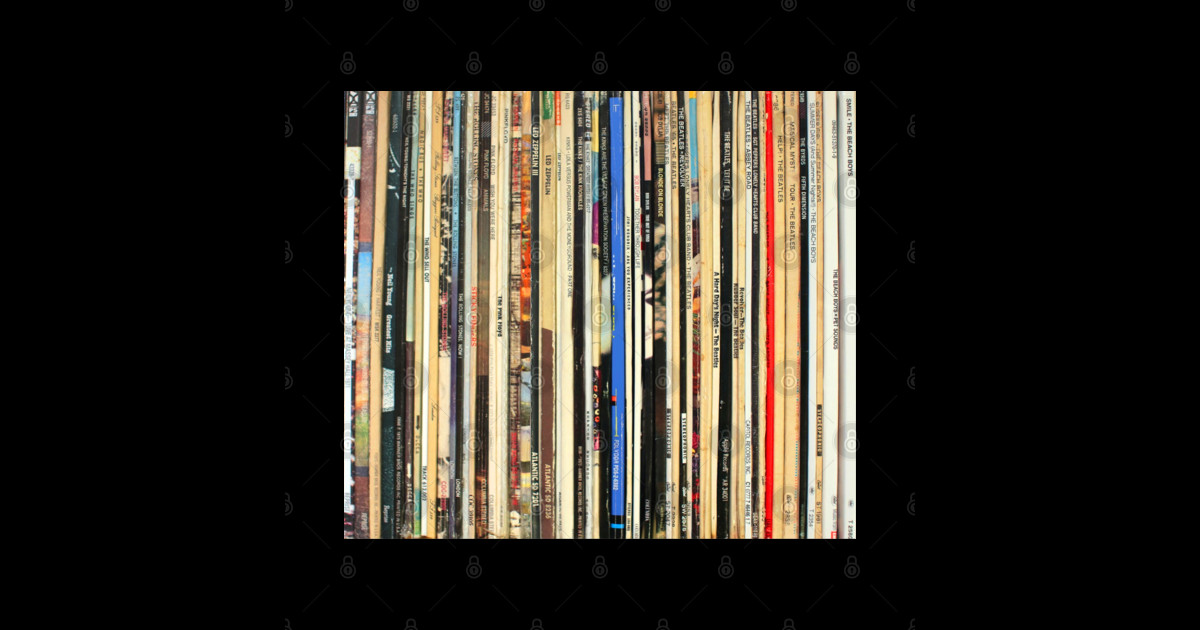 Classic Rock Vinyl Records Active - Album Cover - Pin | TeePublic